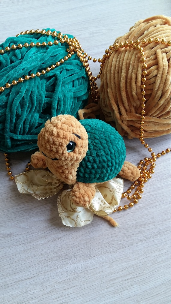 Knitted turtle knitted toy handmade toy amigurumi crochet | Etsy