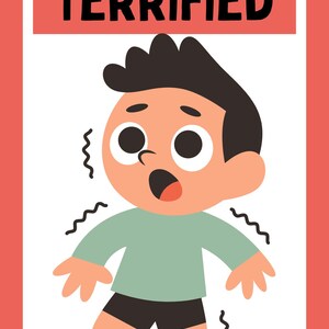How Are You Feeling? Simple Emotions Feelings Flash Cards A4 Document ...