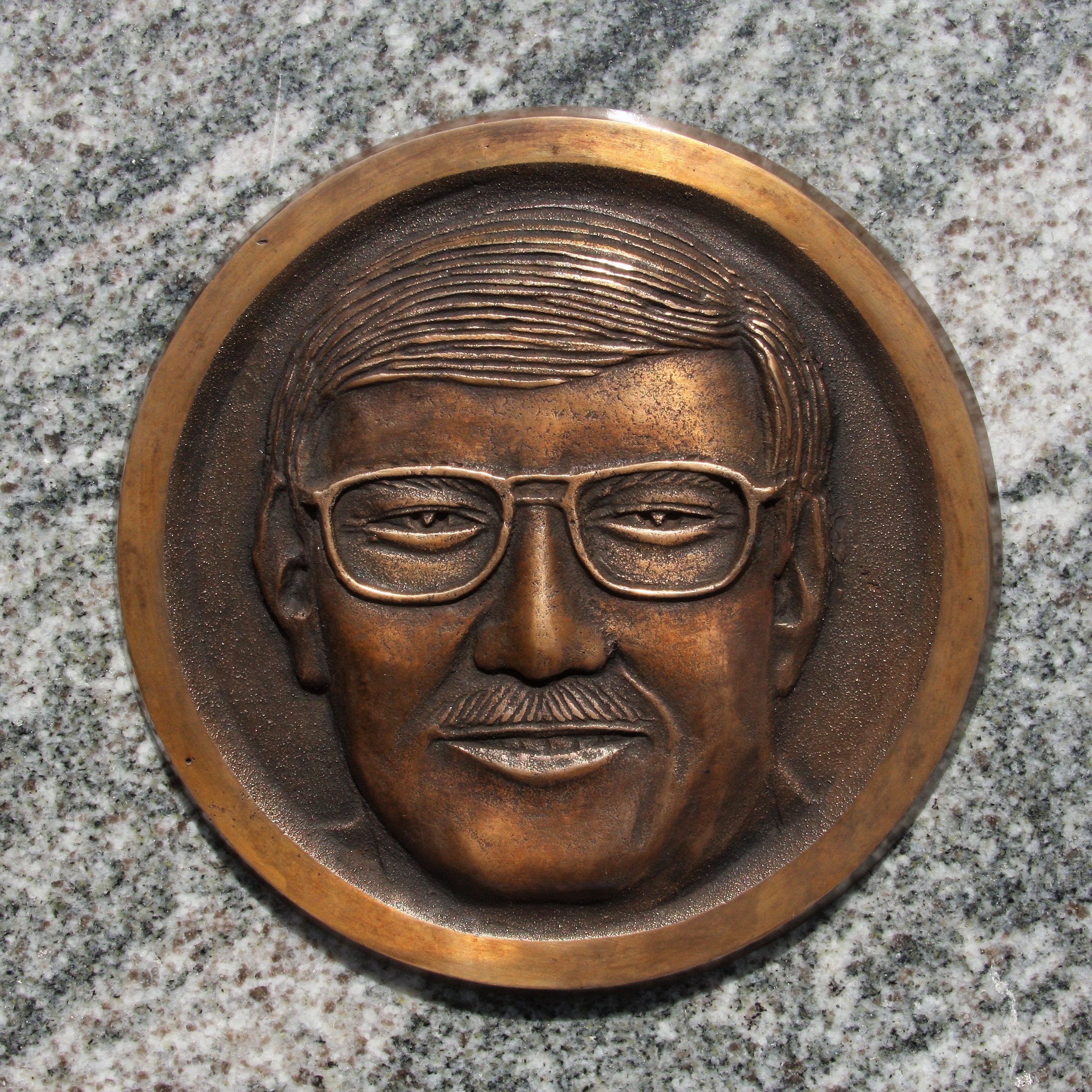 Sculptured Bronze Memorial Medallions - Etsy
