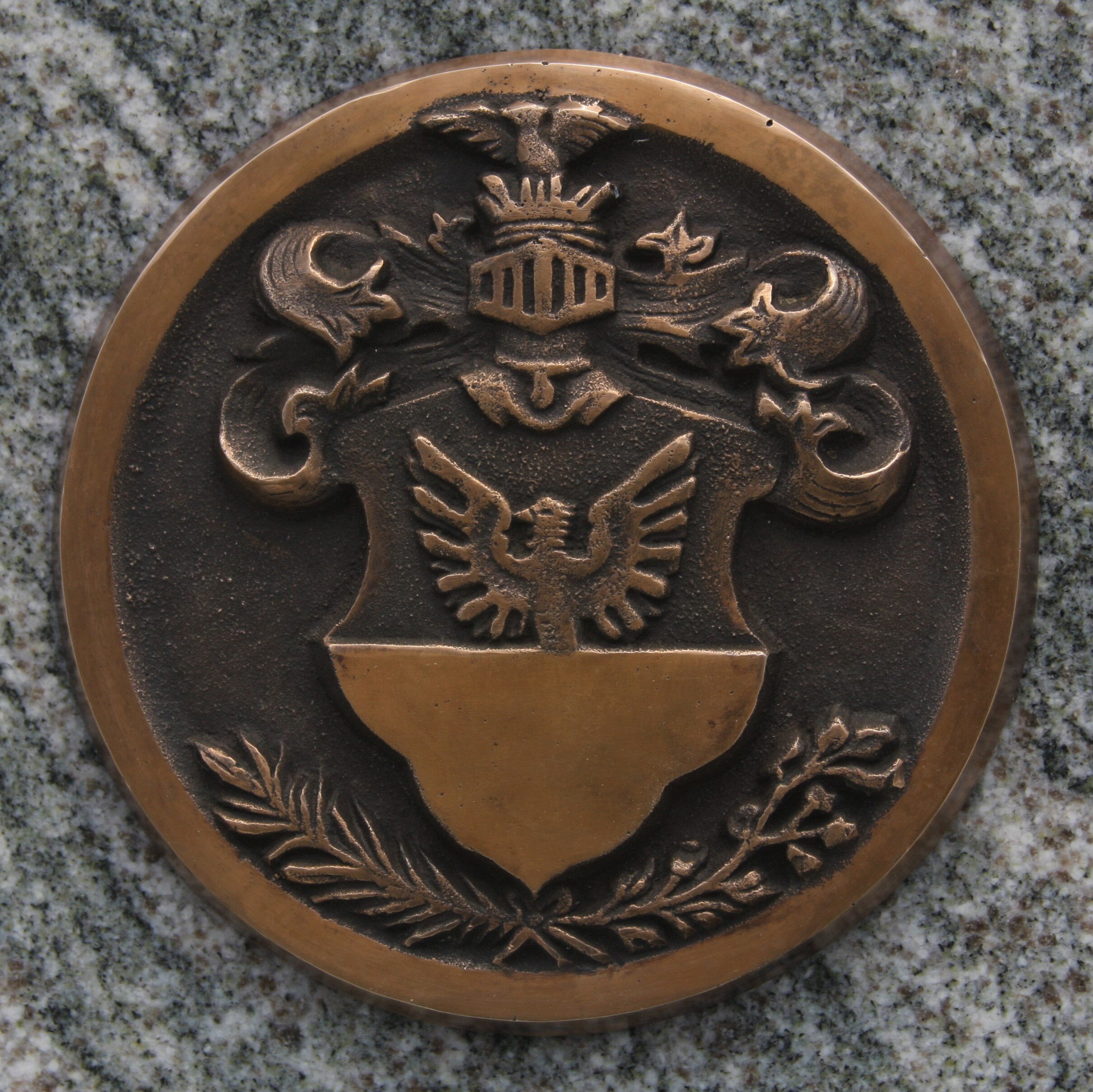 Sculptured Bronze Memorial Medallions - Etsy