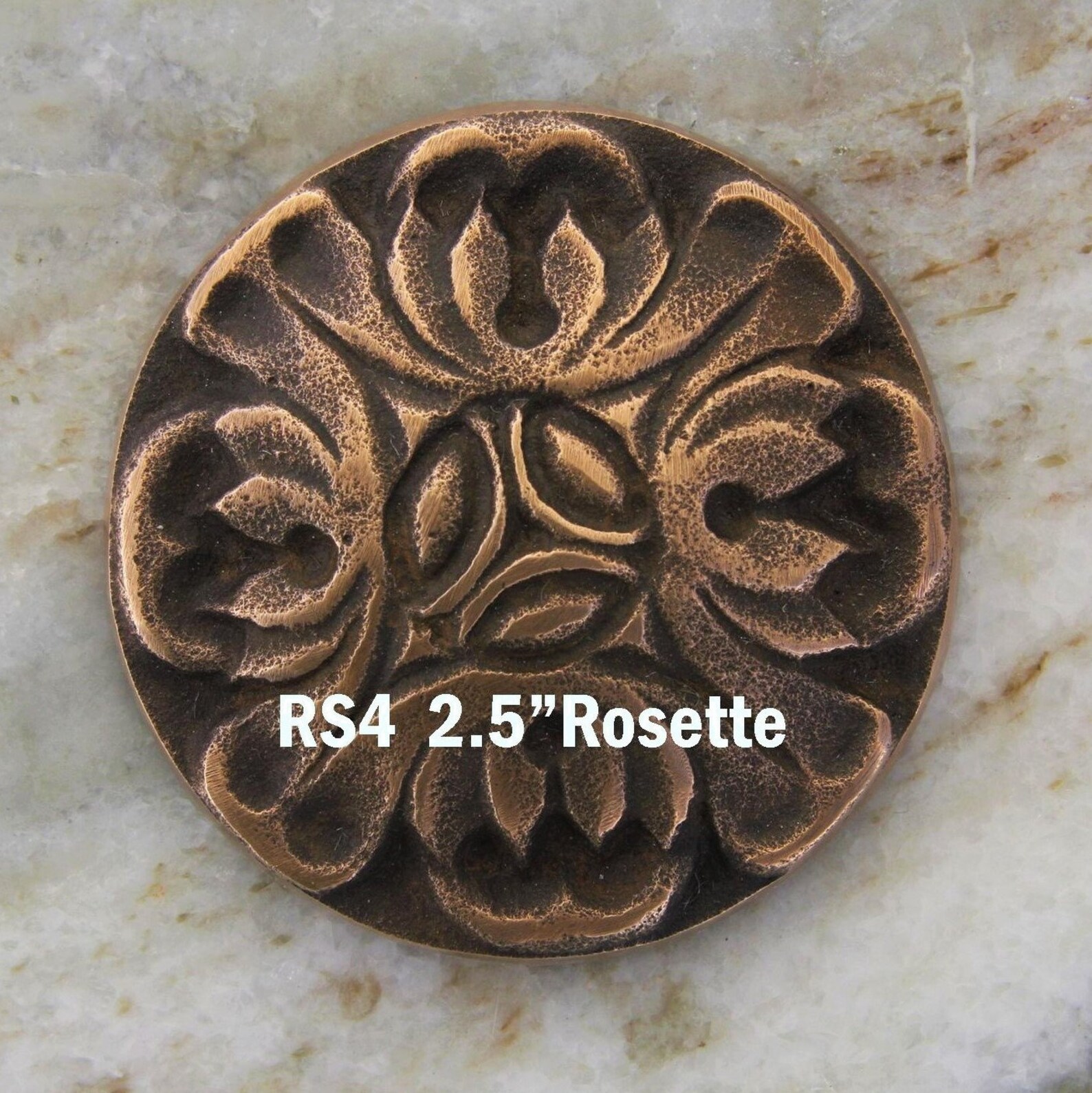 Sculptured Bronze Memorial Rosettes - Etsy