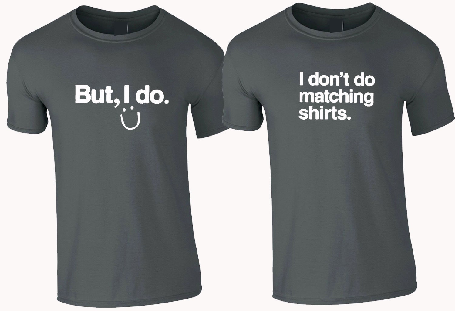 Funny Couple Matching Shirts I Don't do matching Shirts | Etsy