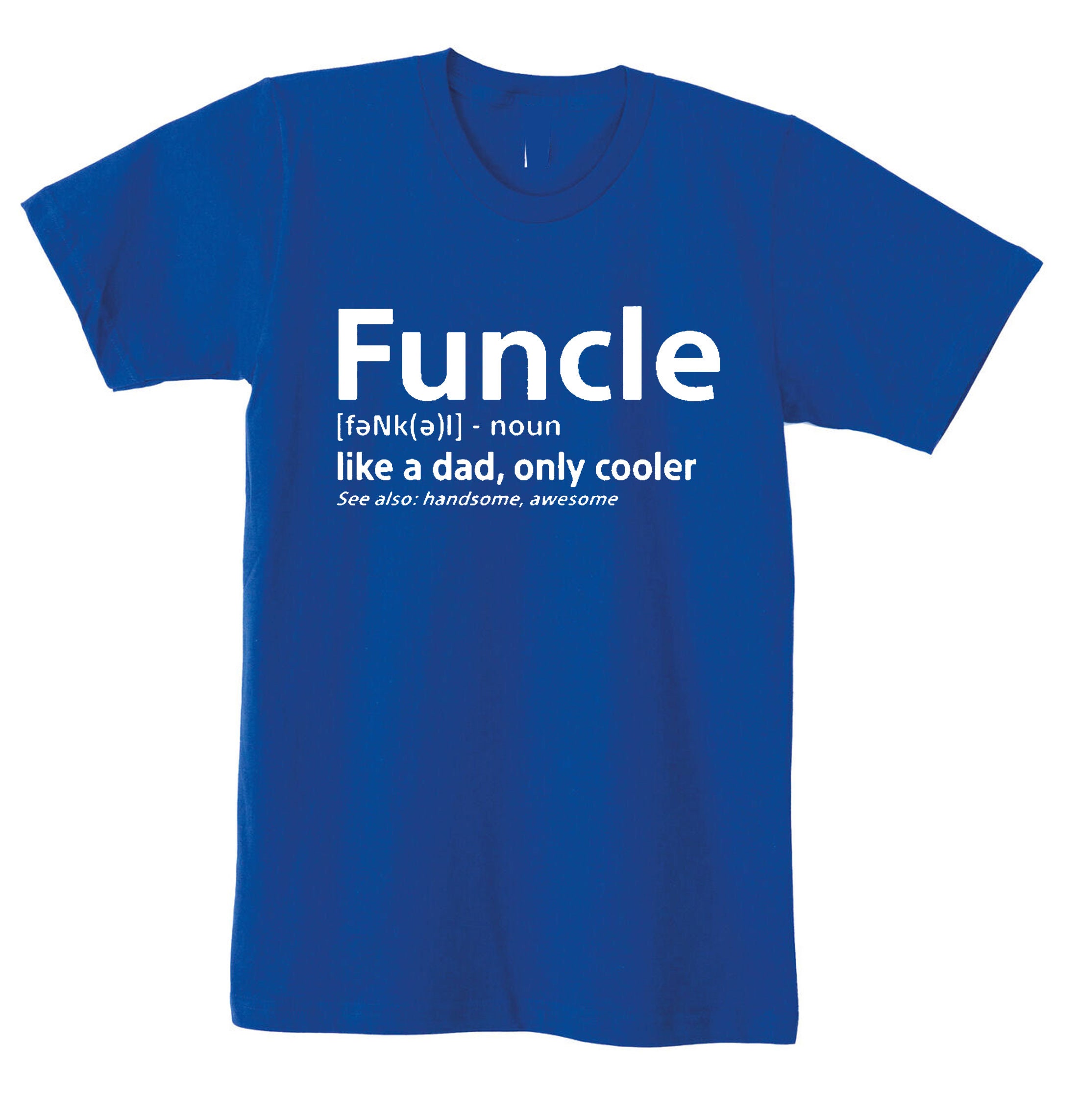 FUNCLE Awesome Uncle Looks COOL T SHIRT Tshirt T-shirt Tee | Etsy UK