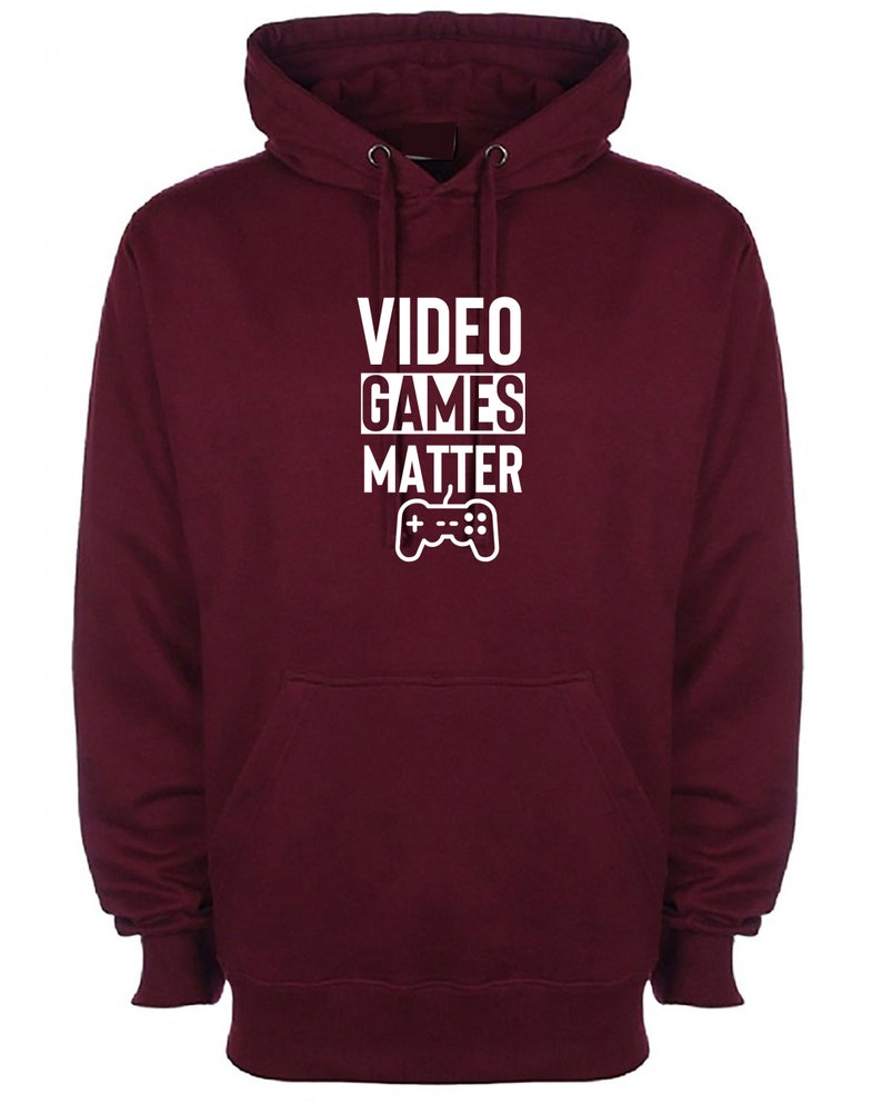 Video Games Matter Hoodie Hoody Hood Hooded Gift for Game - Etsy
