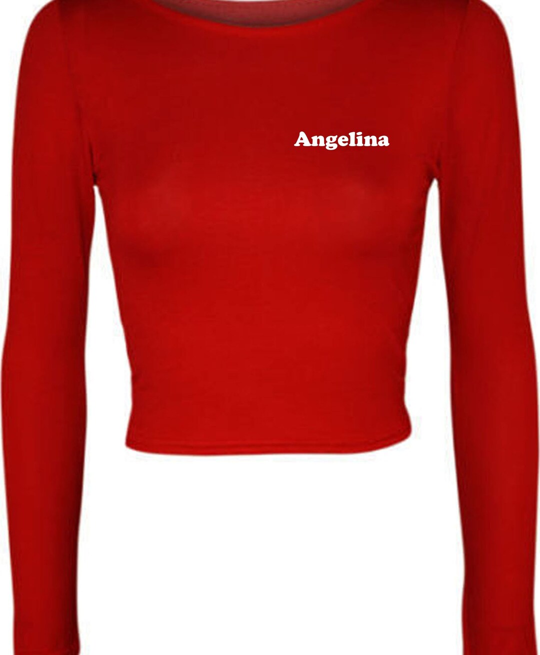Your Name English Names Customized Personalized Long Sleeve Etsy