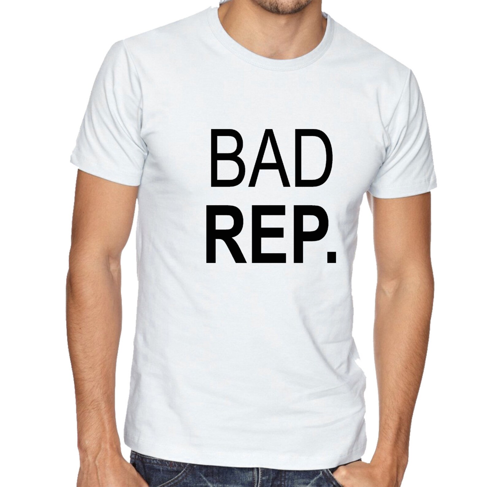 Bad Rep. T shirt Tshirt T-shirt Tee Shirt Bad reputation | Etsy