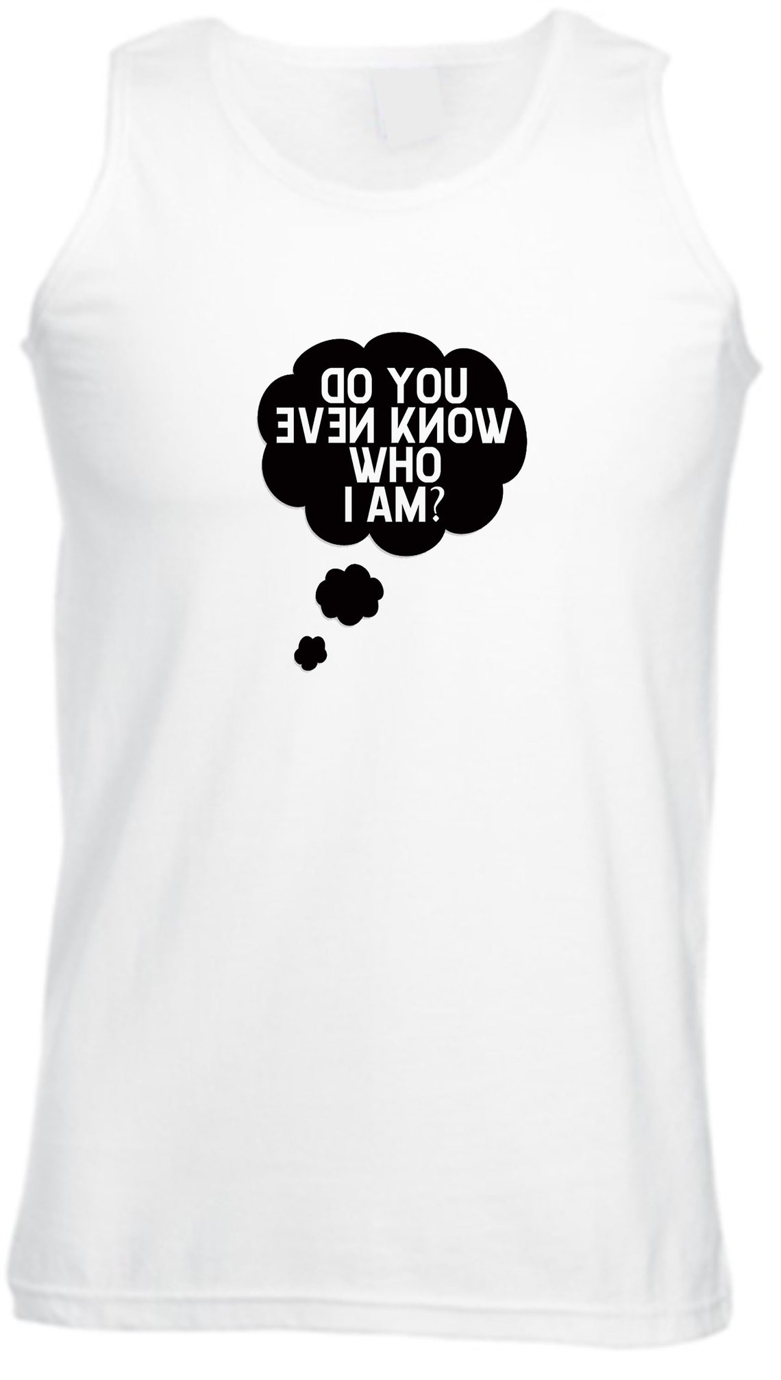 Do You Even Know Who I am Funny Vest Vests Gym Workout | Etsy