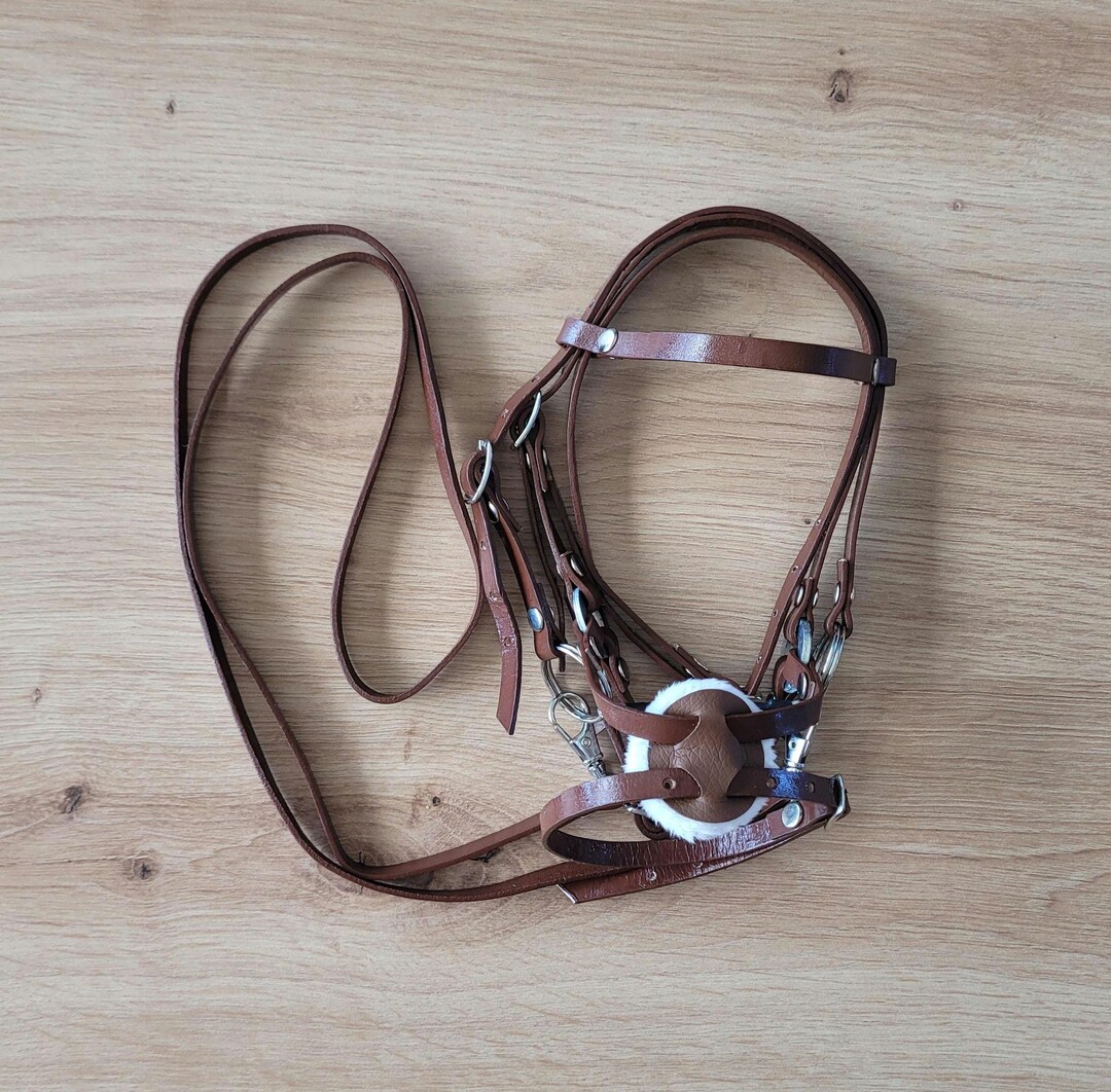 Hobby Horse BRIDLE, Mexican Bridle, Light Brown Leather, Hobby Horse ...