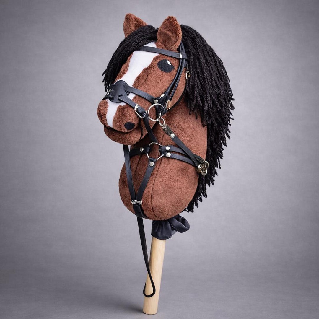 High-quality Hobby Horse – Handmade Stick Horse, A3 Size - Etsy