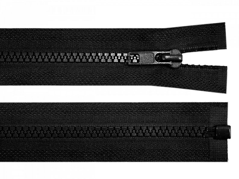 Plastic Zipper 5 Mm Open-end 100 Cm Jacket - Etsy
