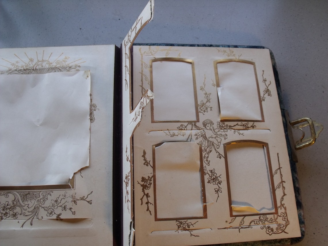 Antique Latching Photograph Album - Etsy