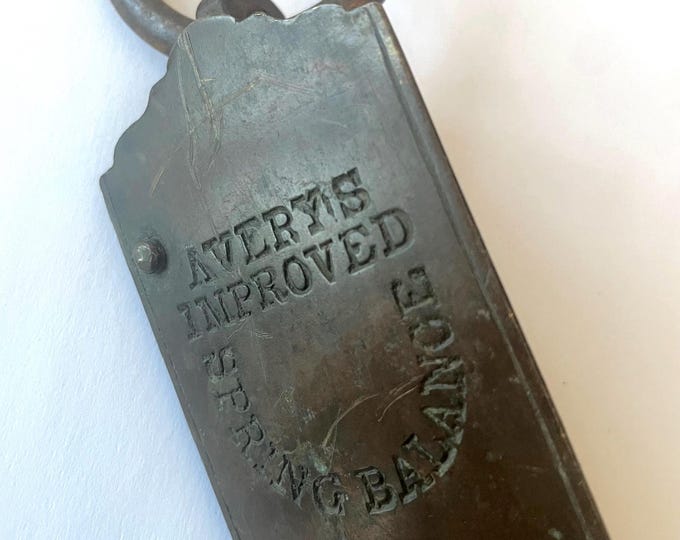 Antique Avery Spring Balance Scale-vintage Newton Meter - Etsy