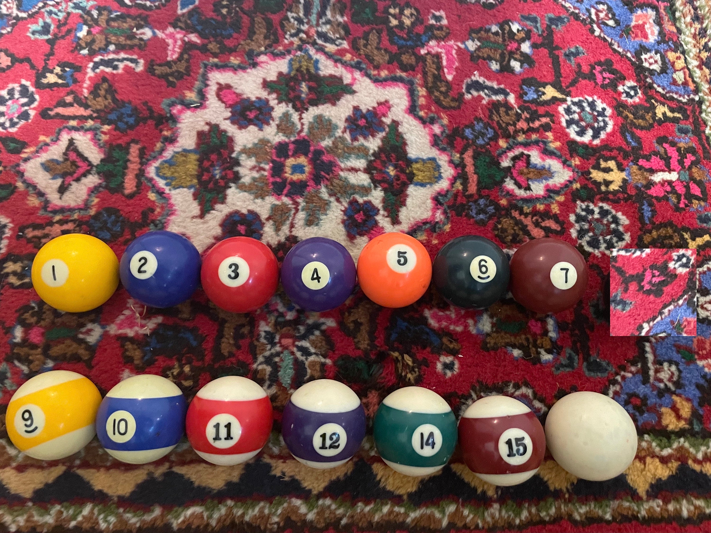 Vintage Pool Balls Vintage Billiard Balls Vintage Sports - Etsy