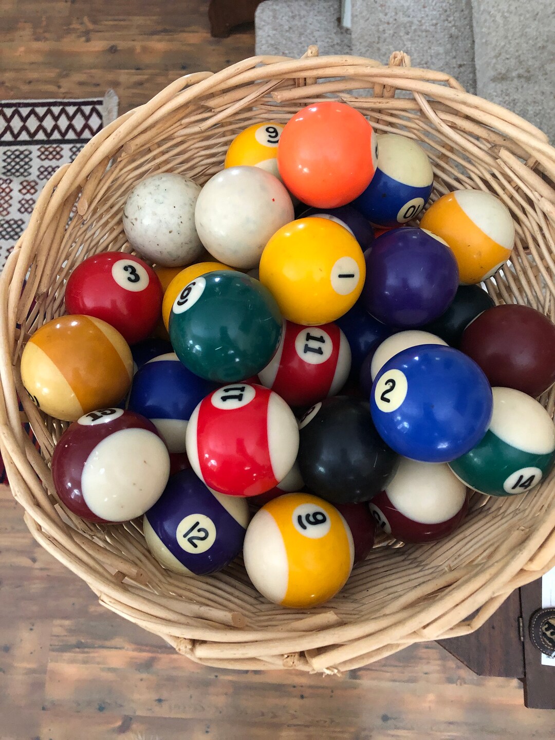 Vintage Pool Balls Vintage Billiard Balls Vintage Sports - Etsy