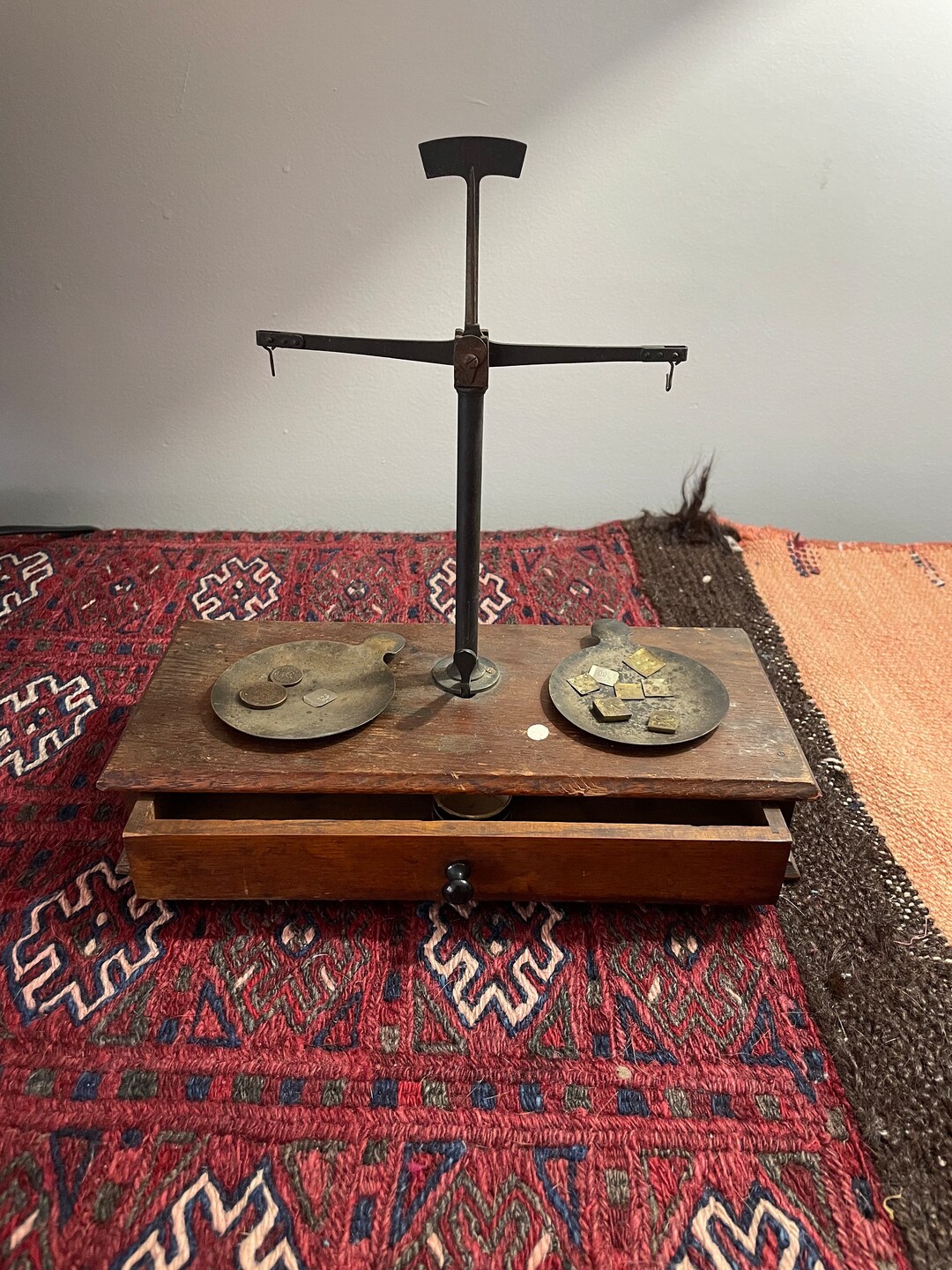 Antique Jewelers Scale Vintage Scale - Etsy