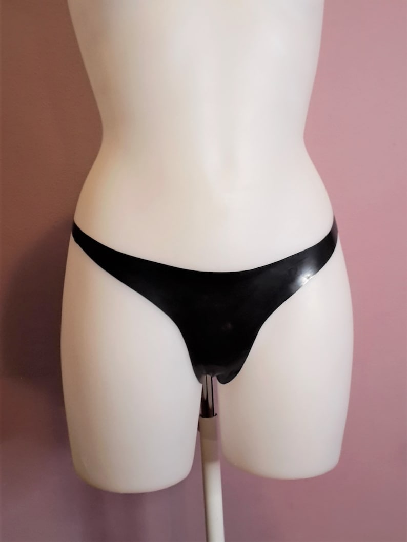 Micro Latex Rubber Thong - Basic / Custom - Etsy