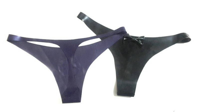 Micro Latex Rubber Thong - Basic / Custom - Etsy