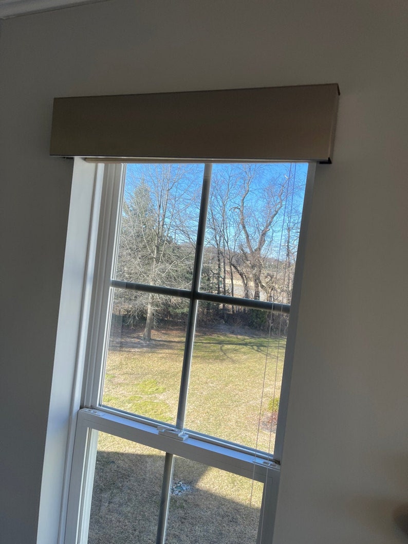 Custom Stainless Steel Window Blinds Header Valance - Etsy