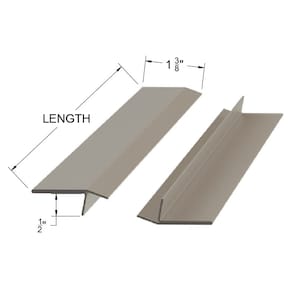 Brushed 304 Stainless Steel Universal Gap Cap T Moulding Trim - Etsy