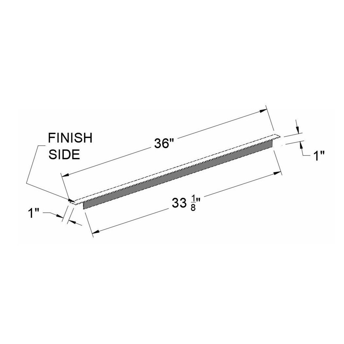 Custom Notched Stainless Steel Stove Trim Angle - Etsy