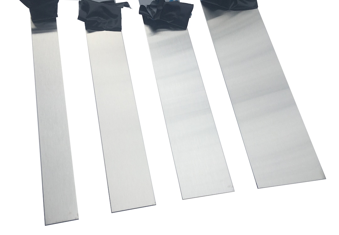 36in Long, 20ga, 304 Brushed Stainless Steel Finishing Sheet Metal Gap ...
