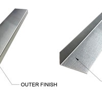 Brushed 304 Stainless Steel Universal Gap Cap T Moulding Trim - Etsy