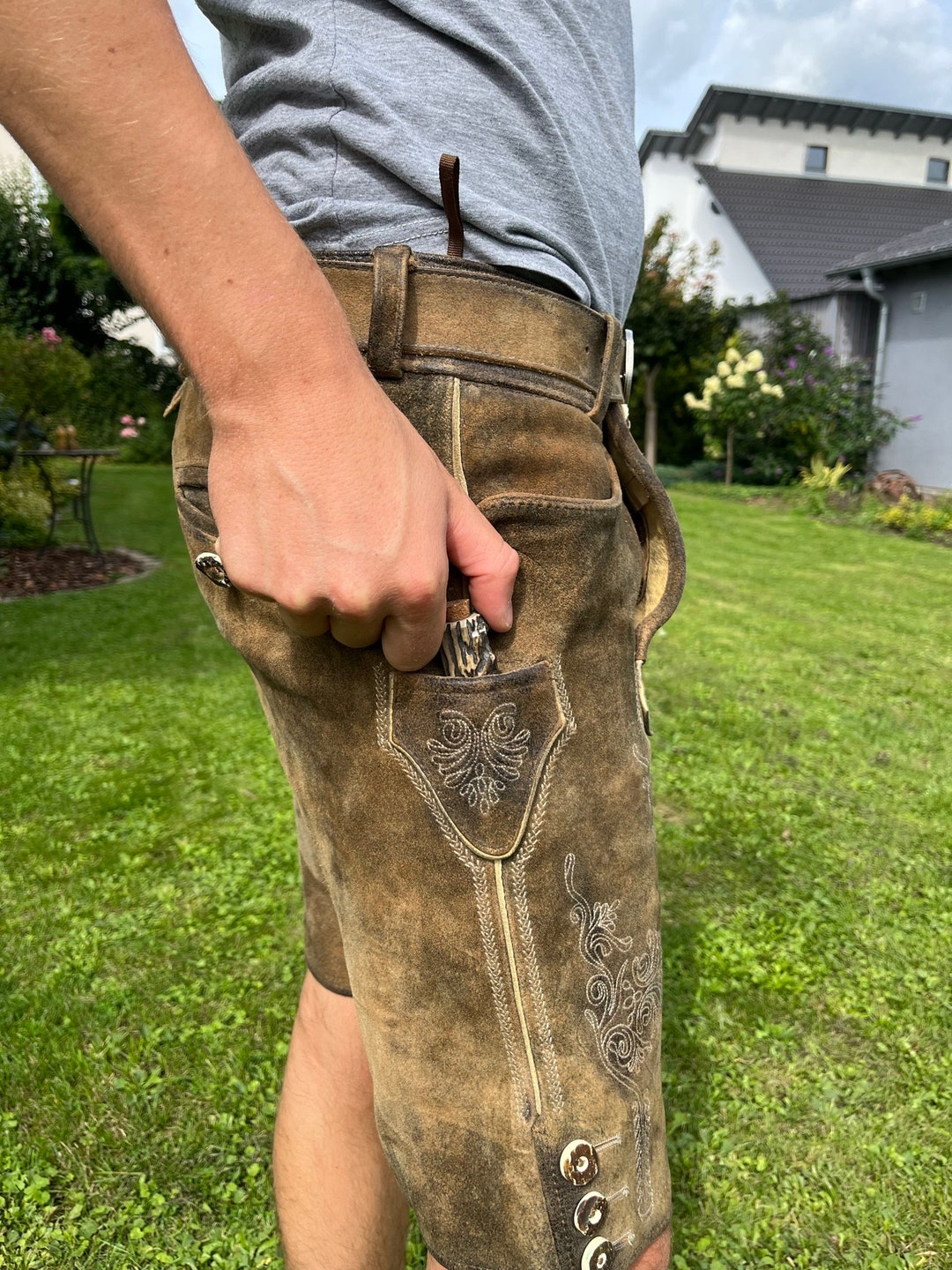 Party Decoration - Gadget for Lederhosen - Real Deer Antlers - Etsy