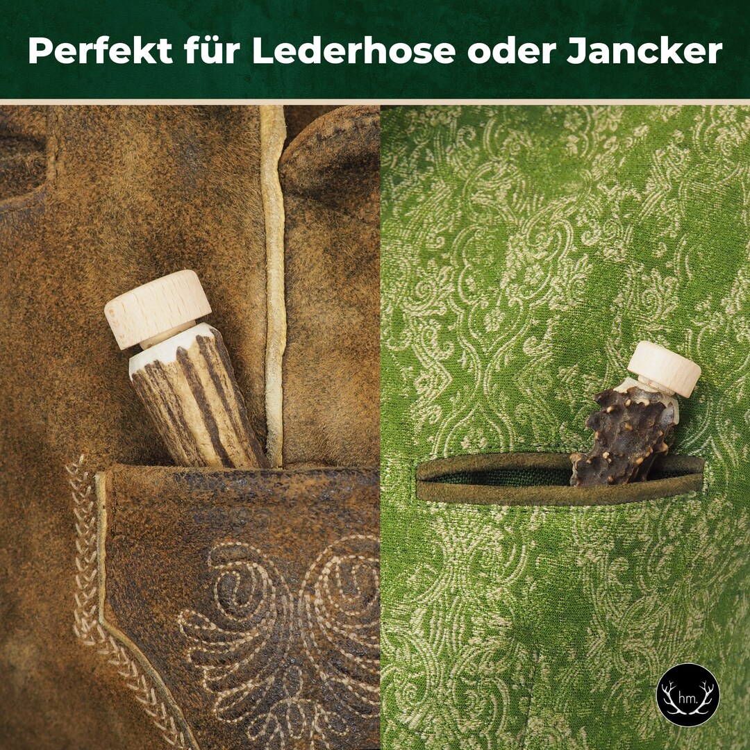 Lederhosen Hunting Knife - Snuff Container for Snuff Oktoberfest Coke ...