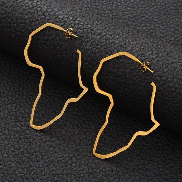 Large Africa Earring - Etsy