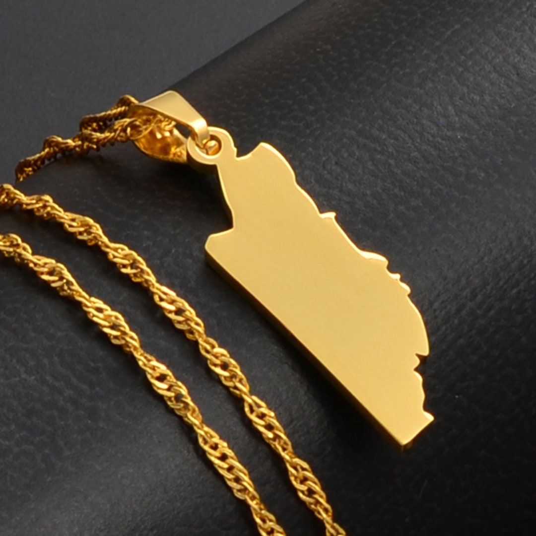 18K Gold Plated Belize Necklace Belize Sticker Belize Mug - Etsy