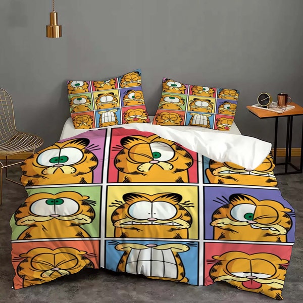 Garfield Bedding Set - Etsy