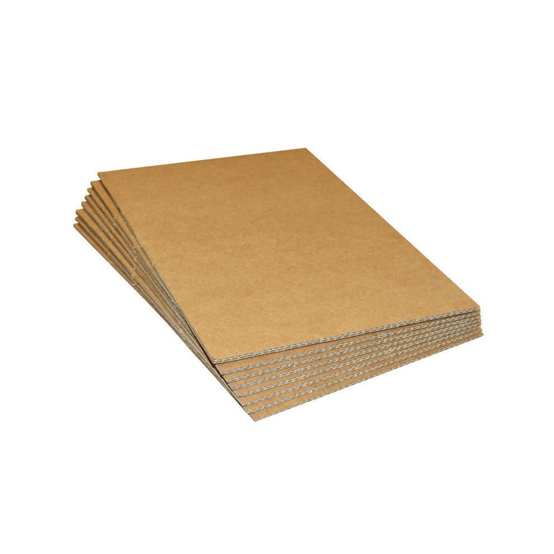 Corrugated Double Wall Cardboard Sheet Pads Craft Divider, A0 A1 A2 A3 ...