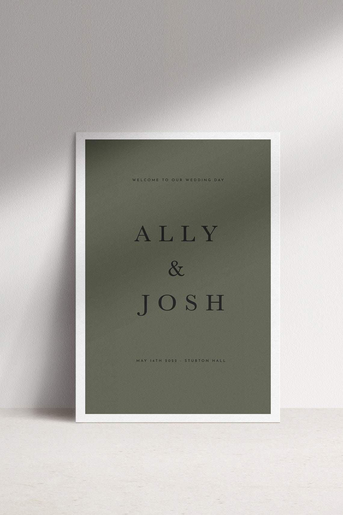 A1 Wedding Welcome Sign Wedding Welcome Board Custom - Etsy