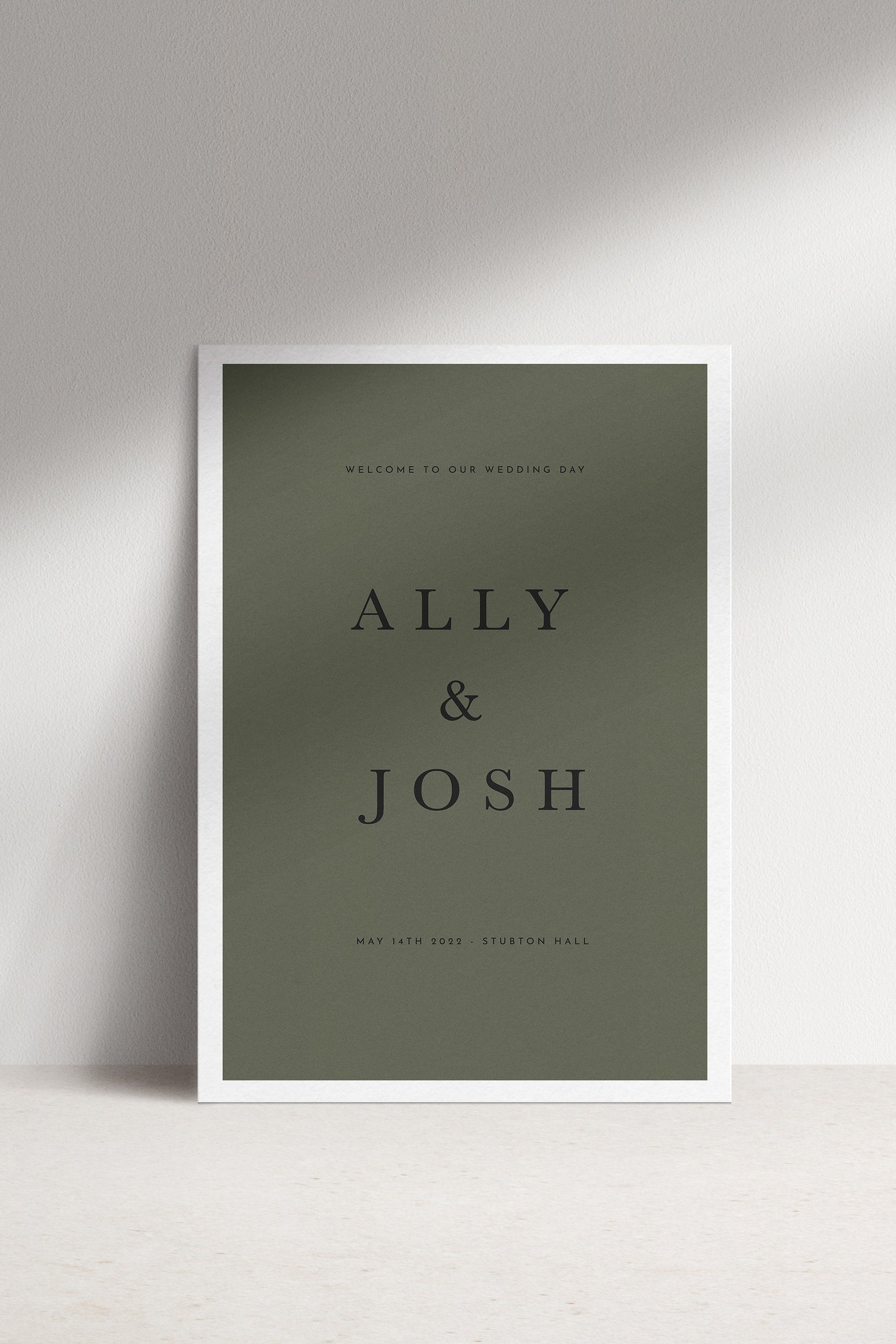 A1 Wedding Welcome Sign Wedding Welcome Board Custom | Etsy