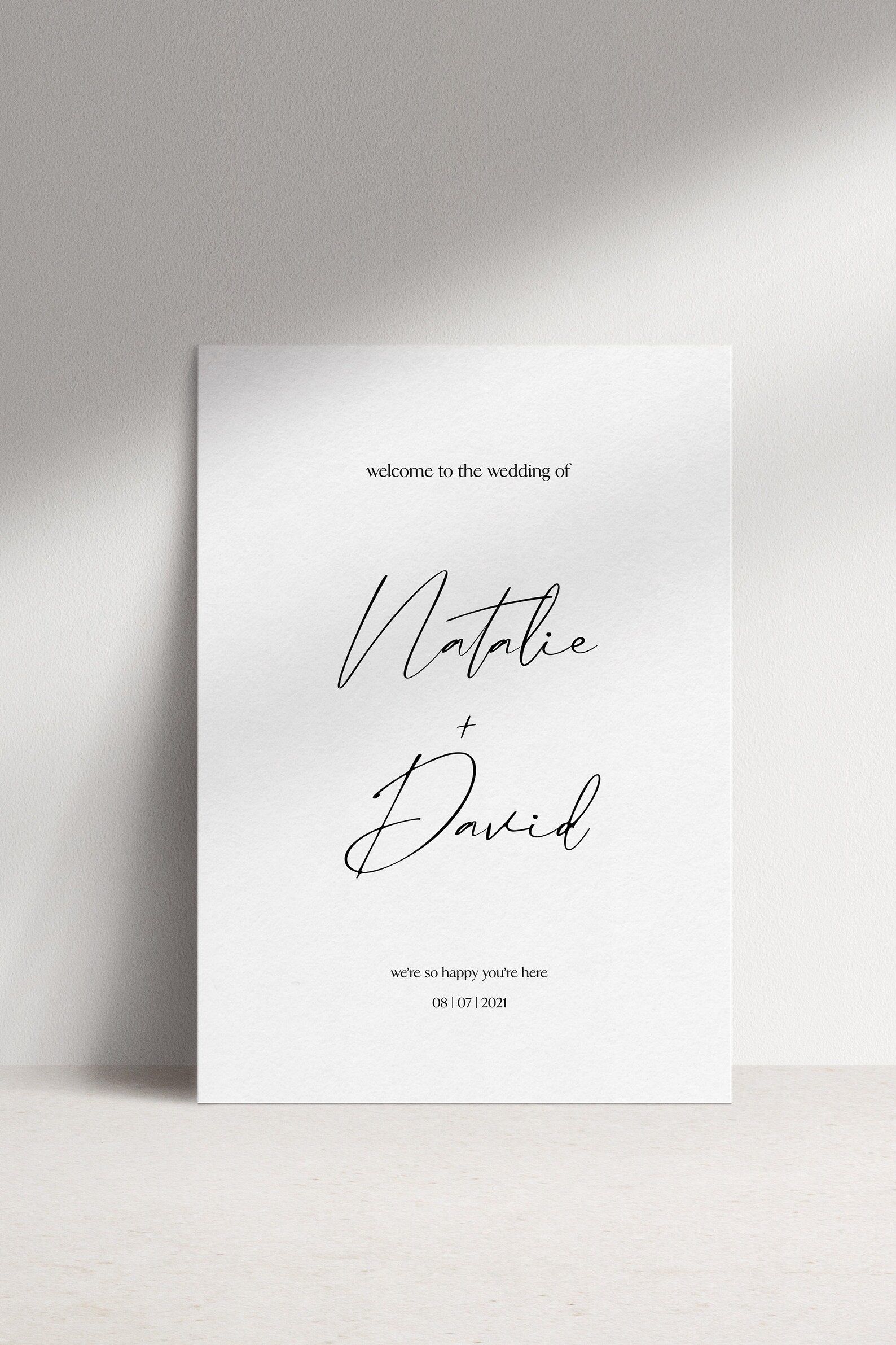 A1 Wedding Welcome Sign Wedding Welcome Board Custom - Etsy