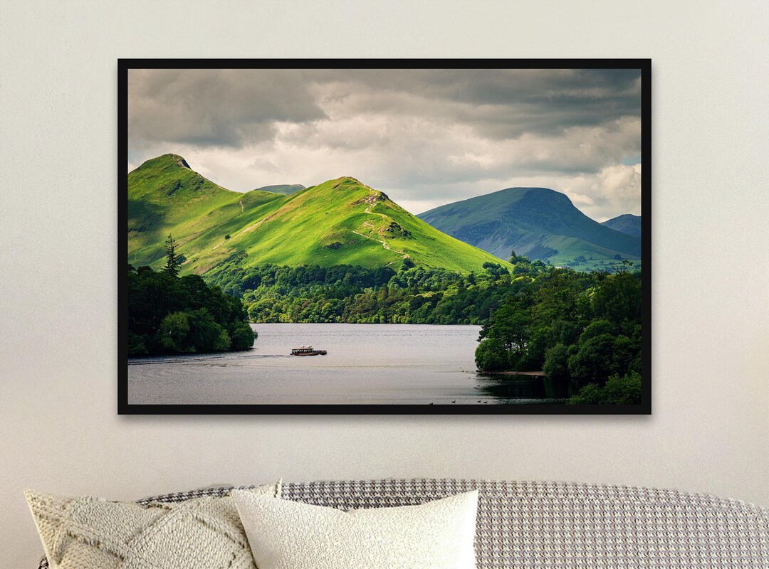 Catbells Lake District Photography Print: Keswick, Cumbria - Unframed ...
