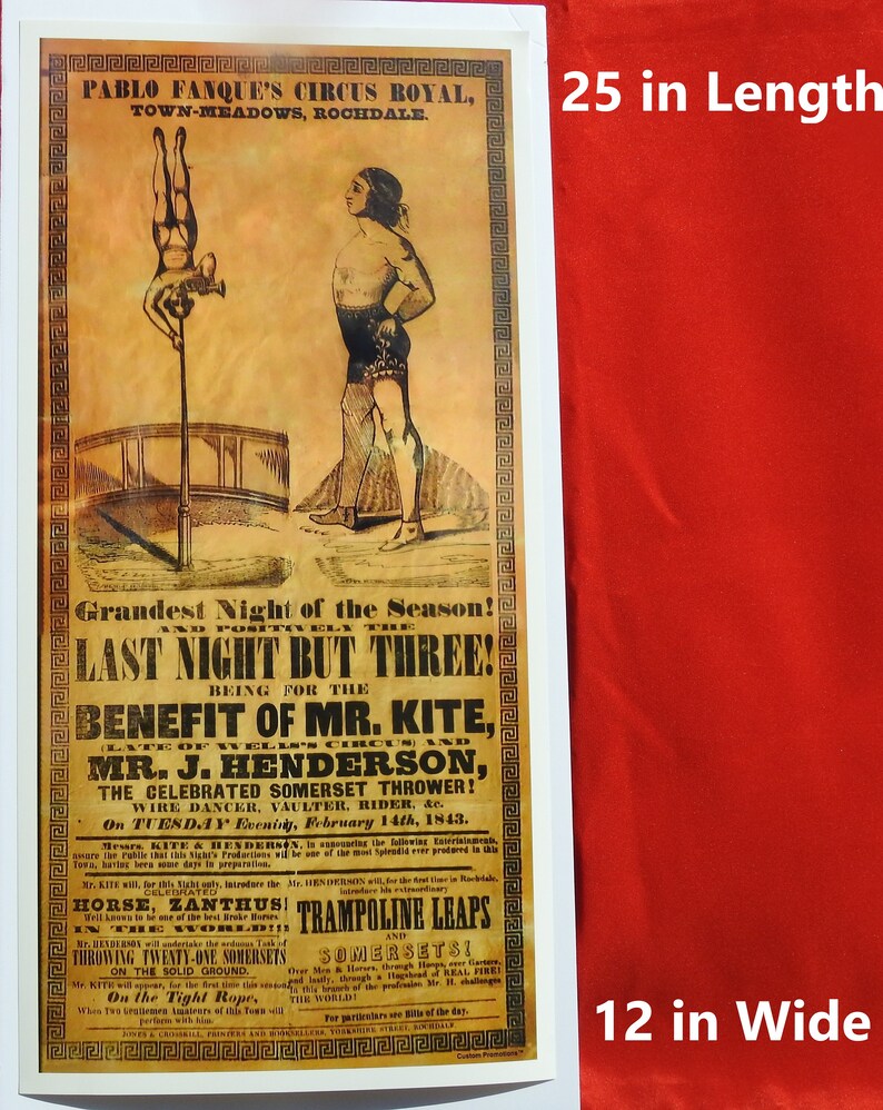 Custom Promotions Beatles Mr. Kite Poster/ John Lennon-paul Mccartney ...