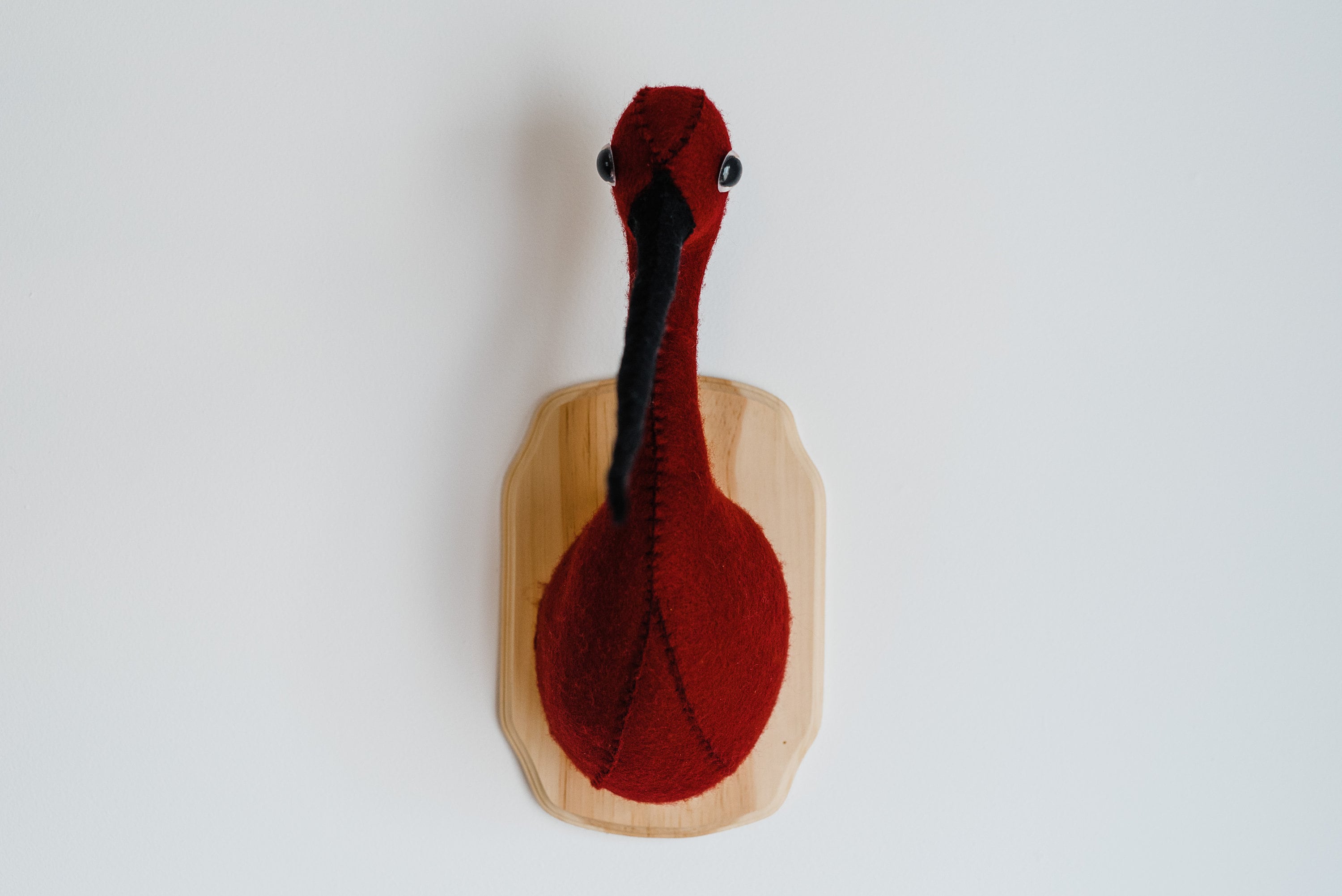 Plush Felt Wall Mounted Ibis Head - Etsy Sweden