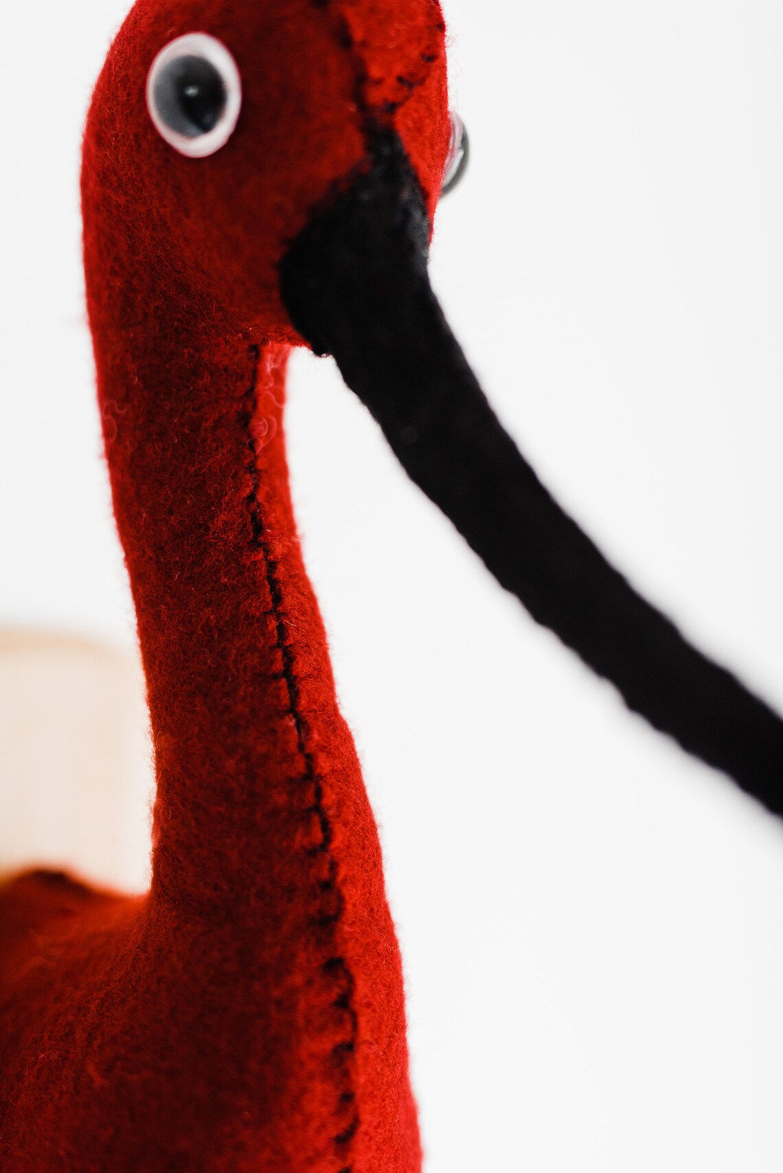 Plush Felt Wall Mounted Ibis Head - Etsy Sweden