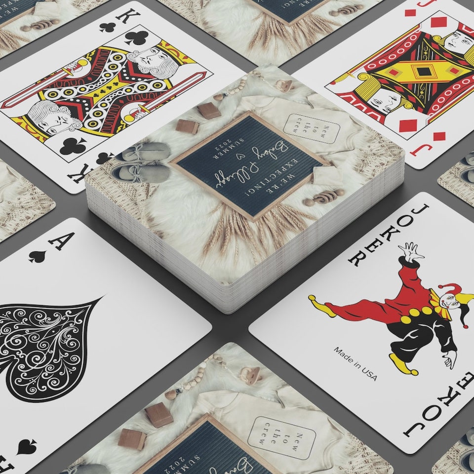 Photo Cards - Photo Playing Cards - Family Playing Cards - Custom Poker ...