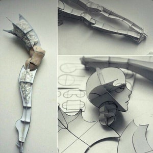 A Unique and Beautiful Paper Digital 3D Mockup, for Creating an ...