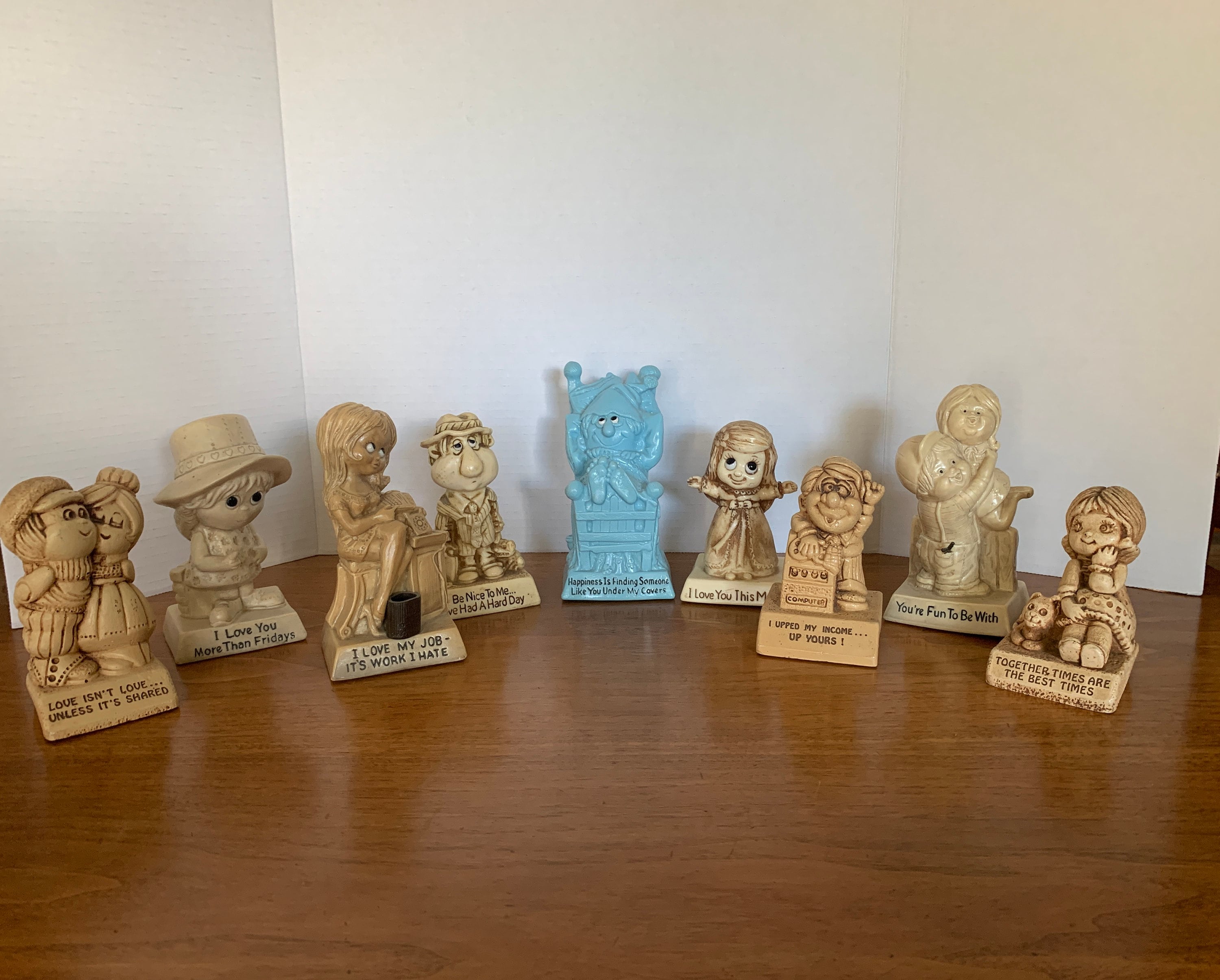 Vintage 1970's Russ Wallace Berries Figures / Paula Co Figures - Etsy