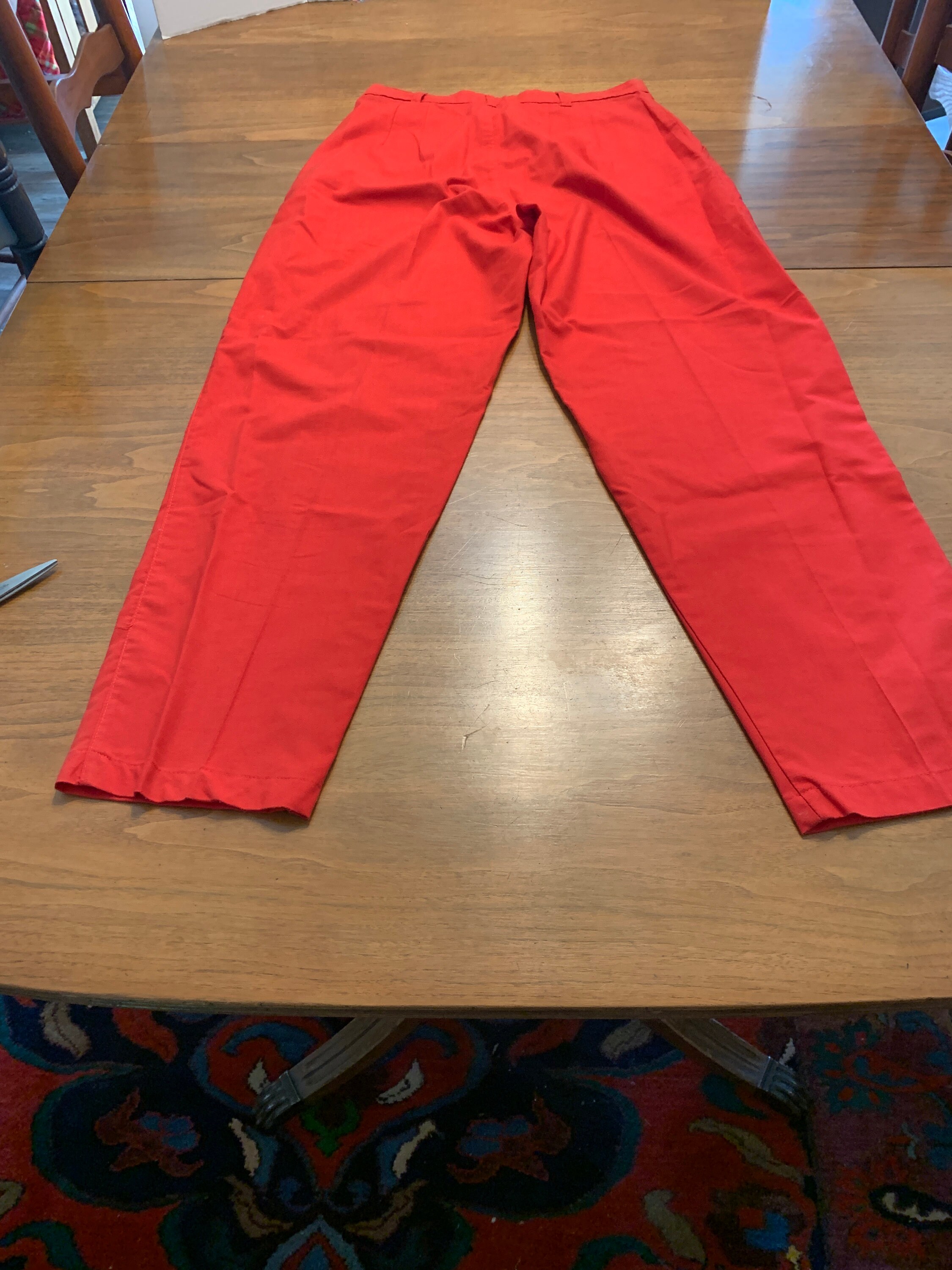 Red Bobbie Brooks Anywhere Pants - Etsy