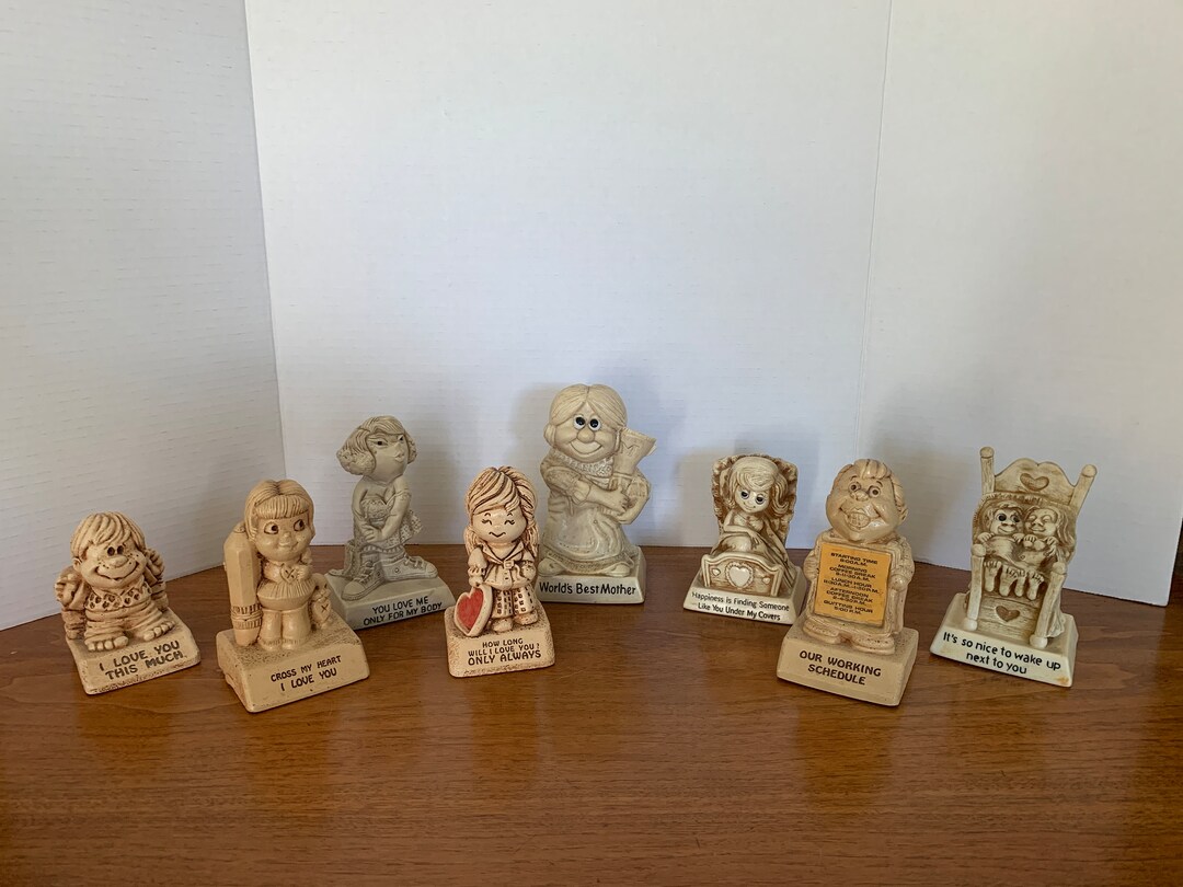 Vintage 1970's Russ Wallace Berries Figures / Paula Company Figures - Etsy