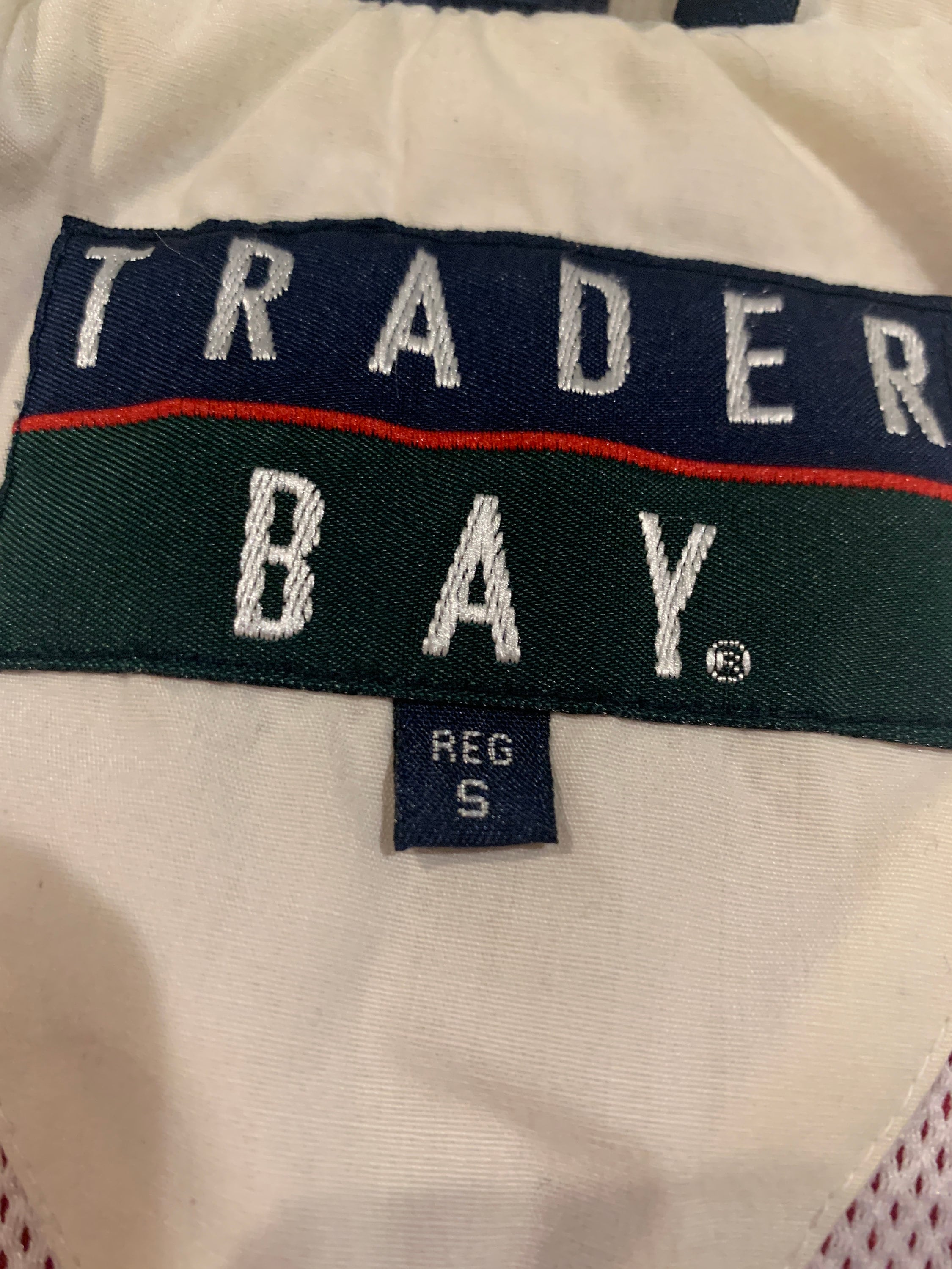 Trader Bay 90's Jacket Red, White and Blue Vintage - Etsy