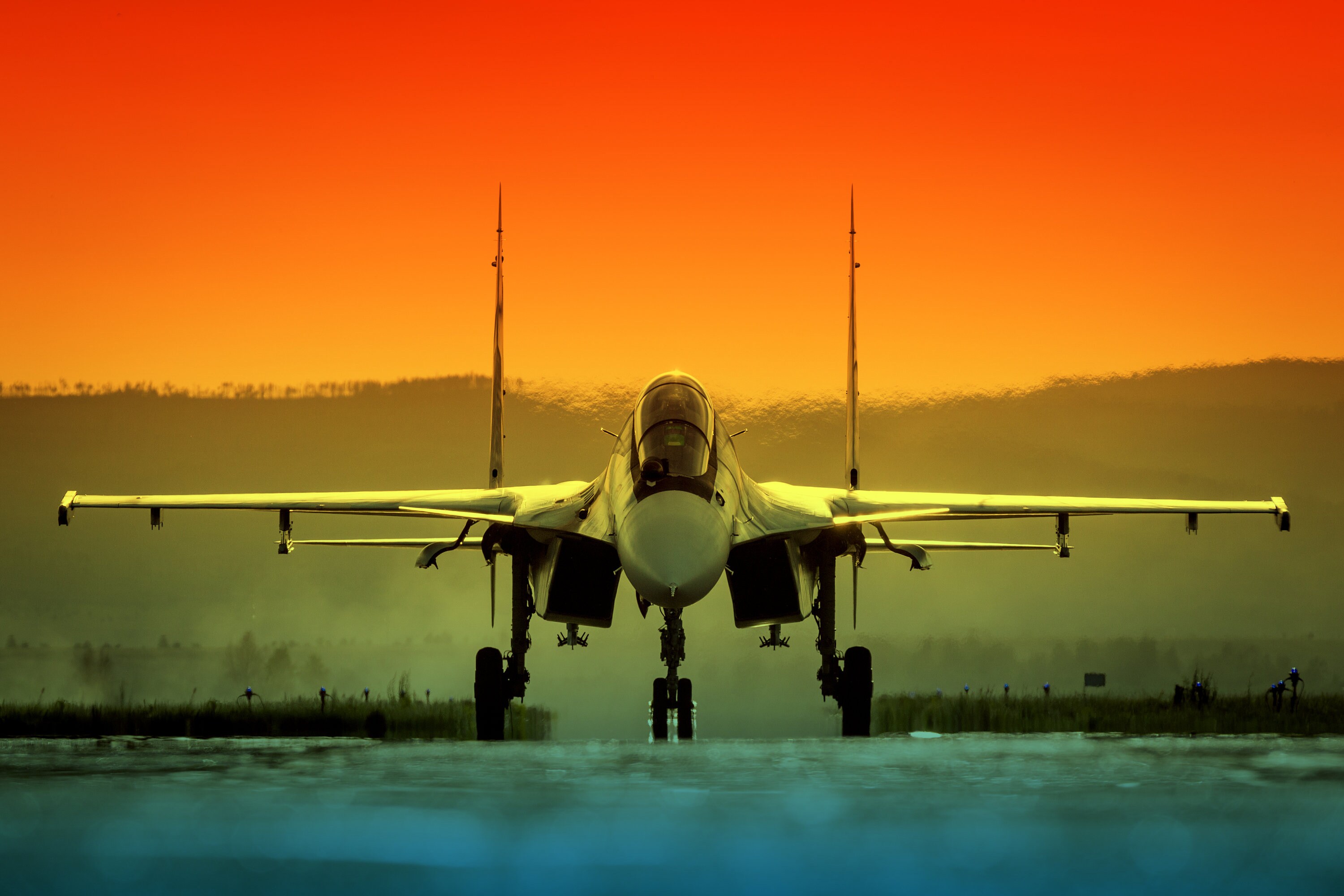 Sukhoi Su-30 Photographic Print Poster Military two-seat | Etsy