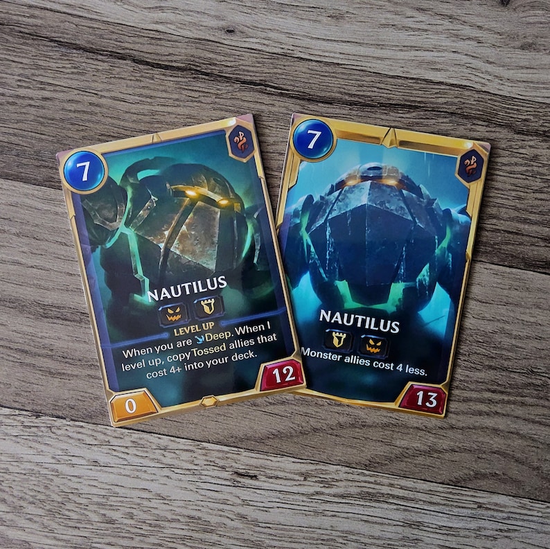 Legends of Runeterra Custom Card League of Legends Customizable ...