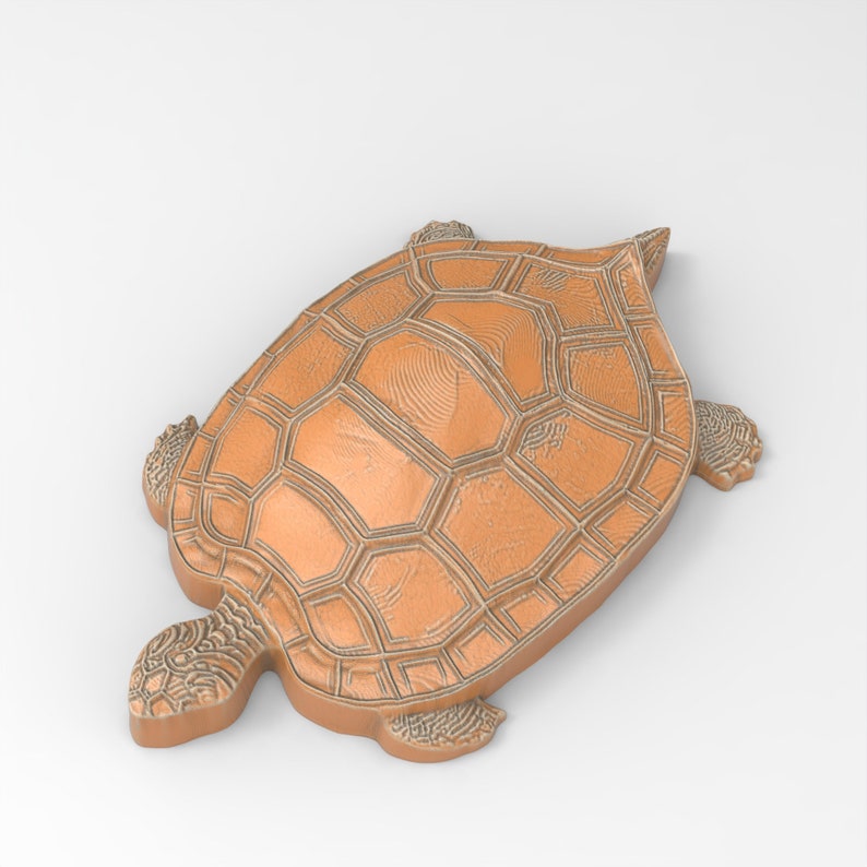Turtle 3D Model for CNC and 3D Printing Detailed Aquatic Creature ...