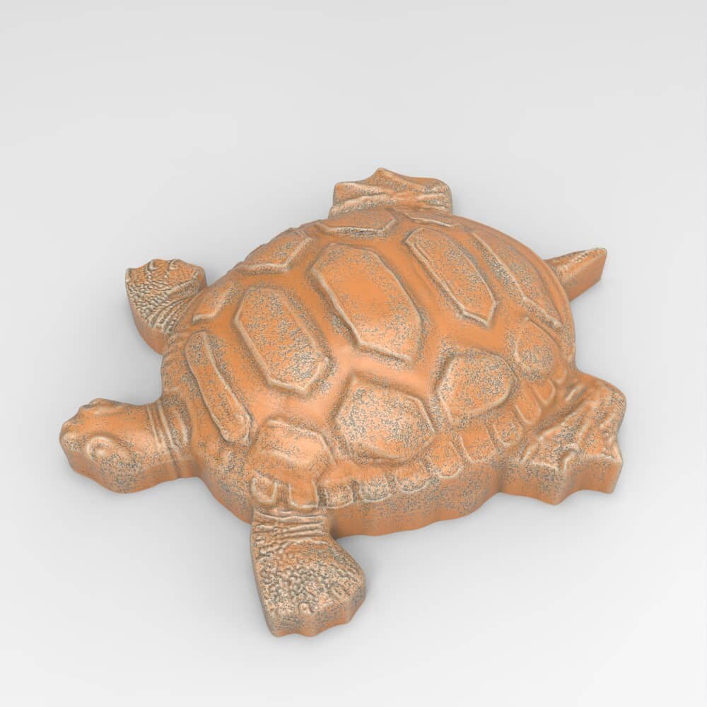 Miniature Turtle Statue 3D Model STL File Figure, Sea Sculpture for CNC ...