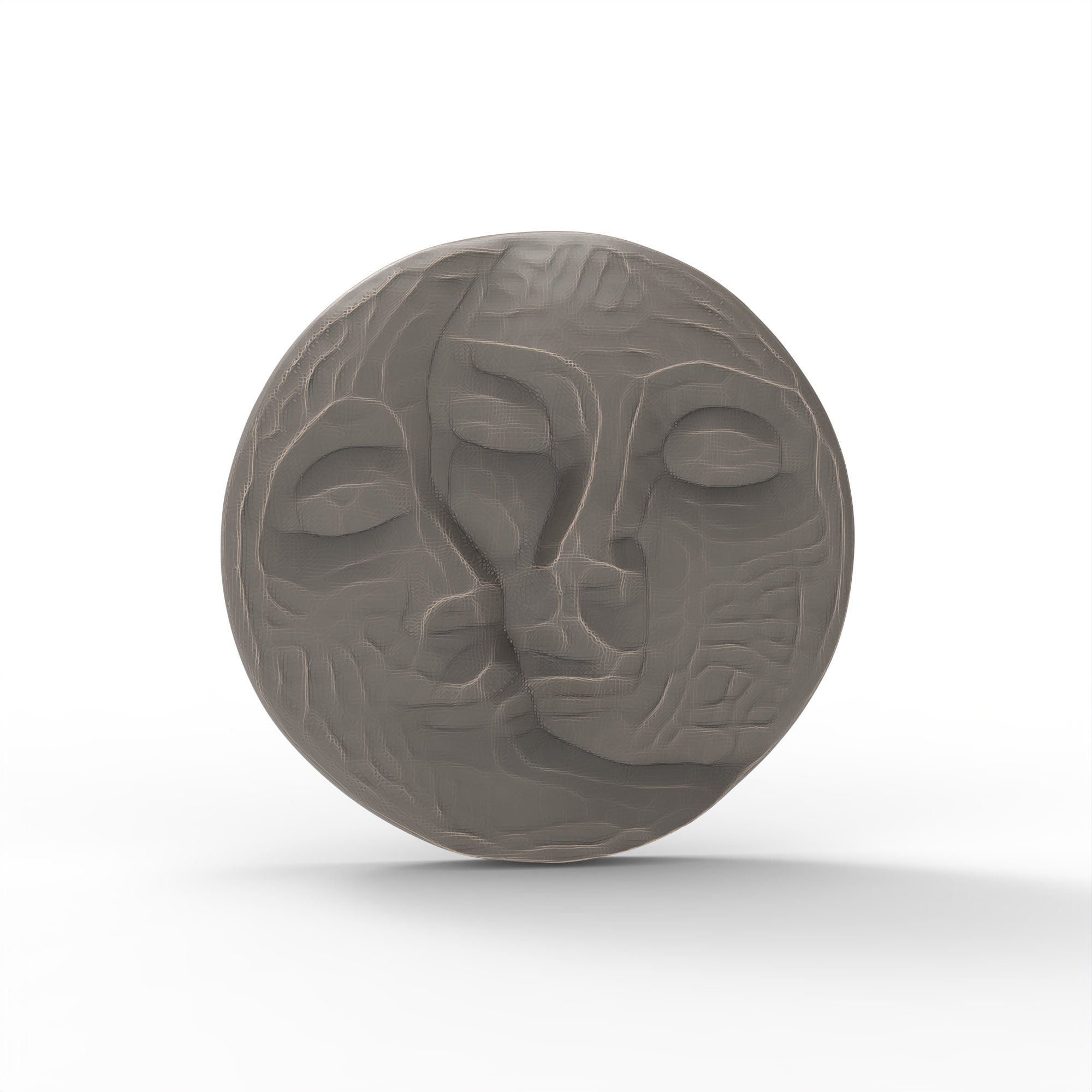 3D Printable Sun and Moon Hug STL Files for CNC Router Engraving 3D ...